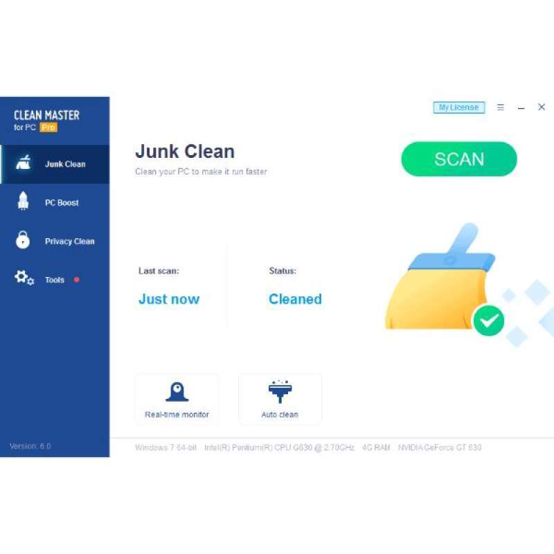 Promo License Clean Master Pro For Pc Pro 45 Days Diskon 47% Di Seller ...