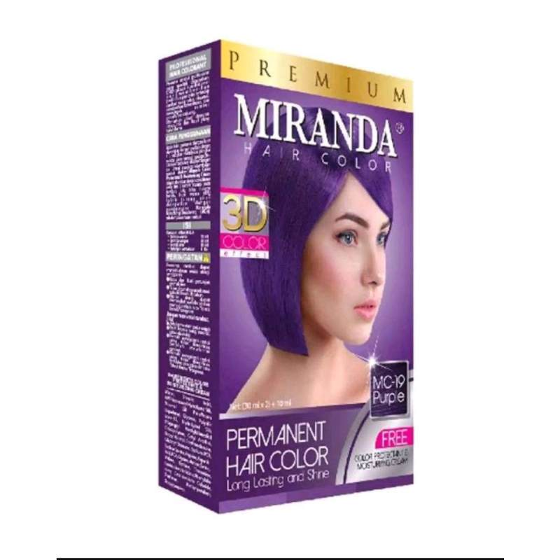 Jual Miranda Mc 19 Purple 30 Ml Cat Rambut Miranda Warna Ungu Di Seller ...