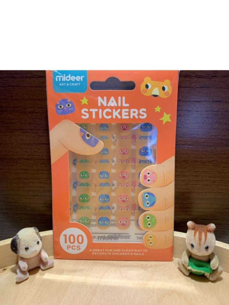 Promo Sticker kuku nail stickers gambar tempel kuku anak mainan anak ...