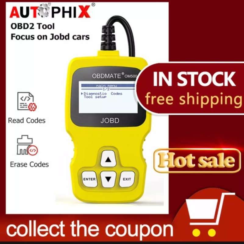 Jual SALE SCANNER MOBIL INJEKSI ORIGINAL .OBD MATE OM 500 / ALAT SCAN ...