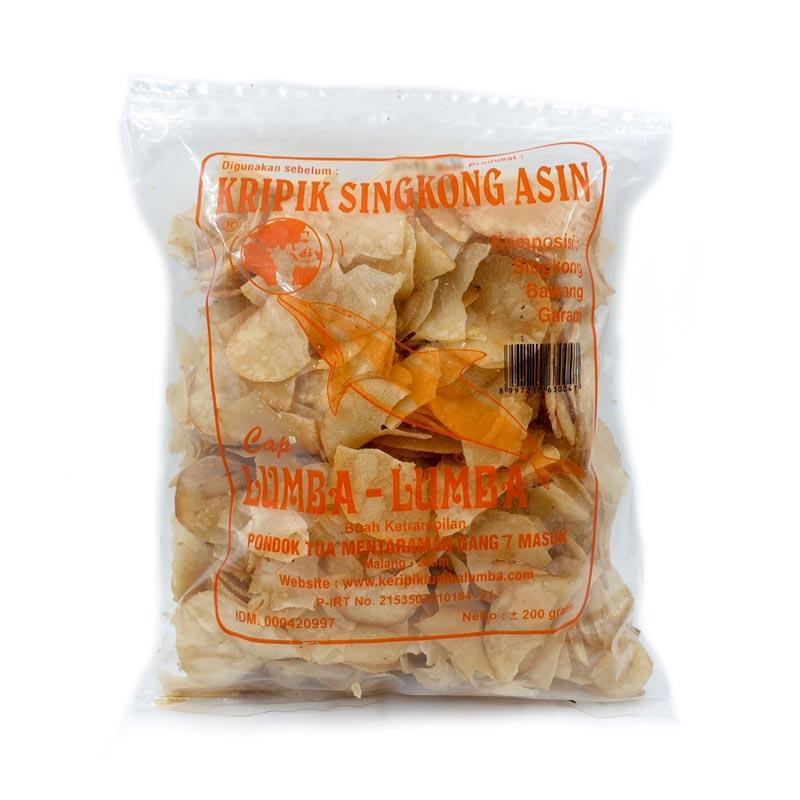 Jual LUMBA - LUMBA Rasa Asin Keripik Singkong [200 g] di Seller Toko ...