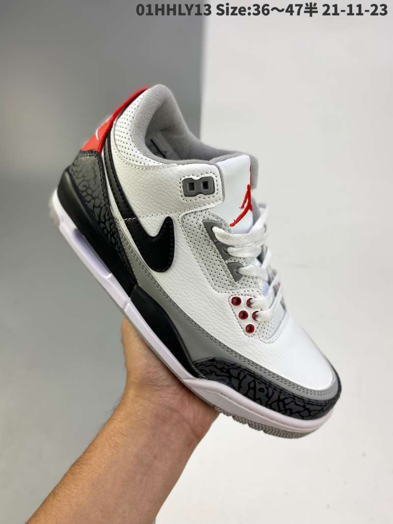 Jual NIKE AIR Jordan 3 retro Tinker NRG aj3 Joe 3 uses classic vivid jump man logo midsole for ...