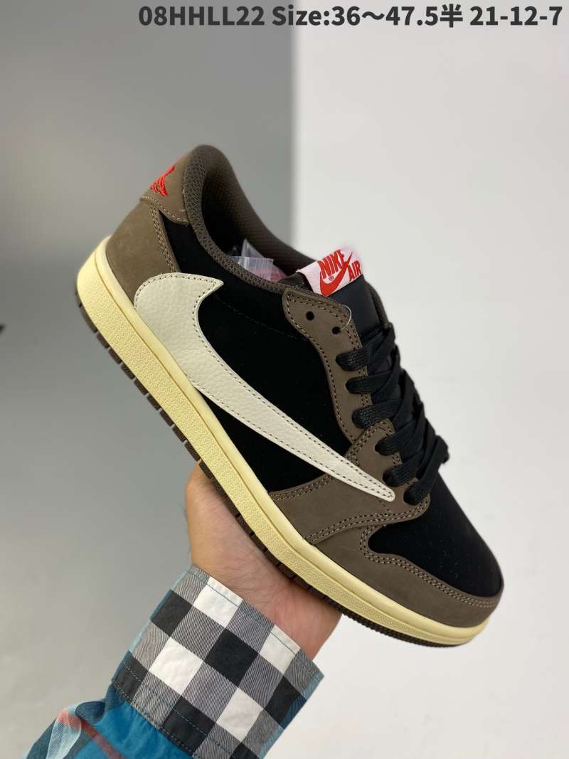 Jual 2 Travis Scott x NIKE AIR Jordan 1 low og TS SP low top inverted ...