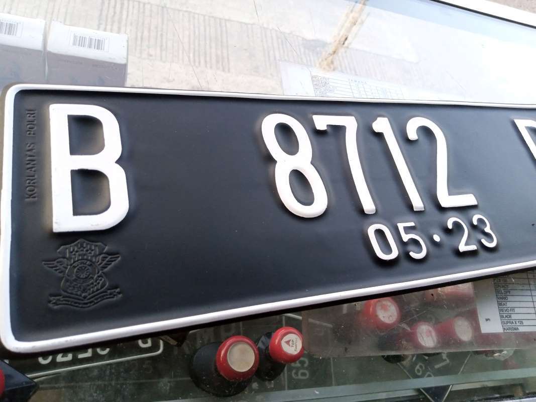 Promo plat nomor Mobil (sepasang) Diskon 20% di Seller Print stempel ...