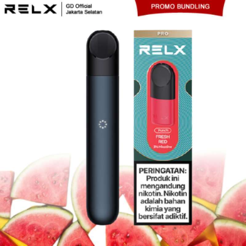 Jual RELX Infinity Bundling Device Black - - Fresh Red di Seller J3 ...