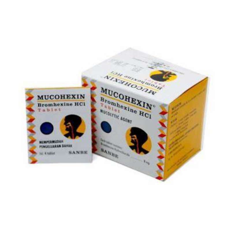 Jual MUCOHEXIN 8 MG 1 STRIP 4 TABLET di Seller Padi Farma Official ...