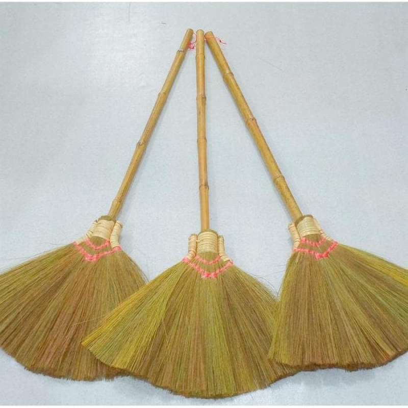 Jual Sapu Ijuk Jerami / Sapu Lantai/sapu Tradisional Di Seller Home ...