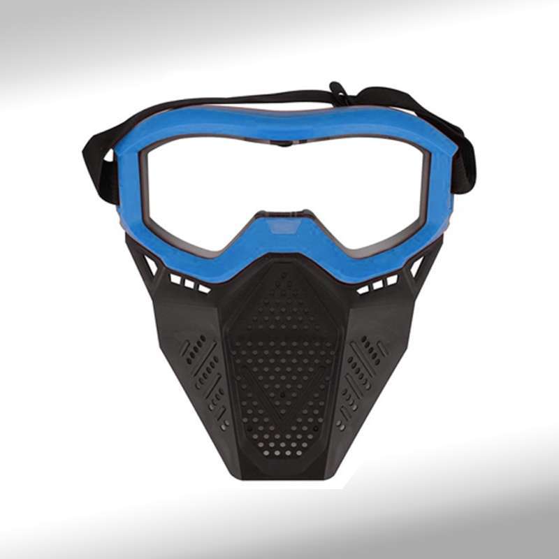 Jual Nerf Rival Tactical Mask Topeng Nerf Red Blue Face Mask Safety ...