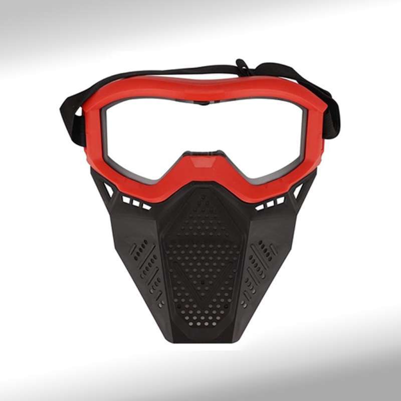 Jual Nerf Rival Tactical Mask Topeng Nerf Red Blue Face Mask Safety ...