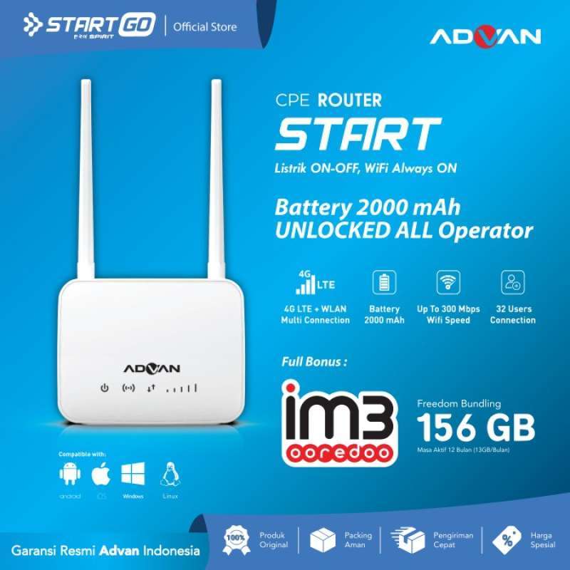 Jual SALE TELKOMSEL ORBIT HYBRID ROUTER 4G ORBIT TELKOMSEL ADVAN MODEM ...