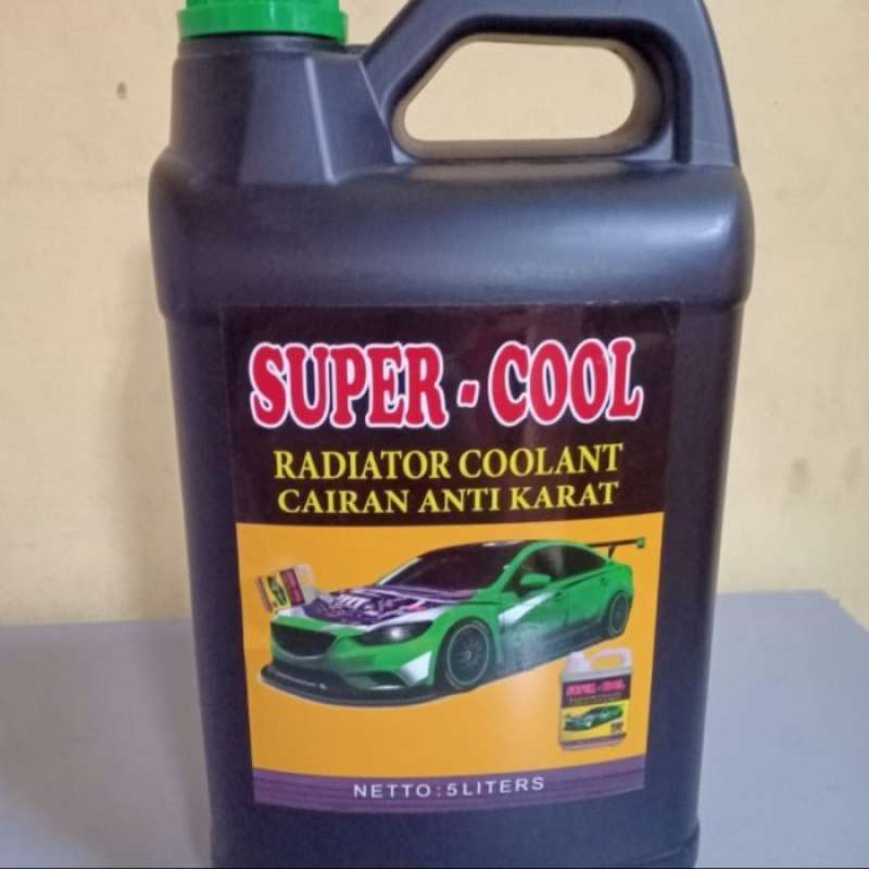 Promo Air Radiator Mobil Super Cool Hijau/Green (5L) Diskon 9% di ...