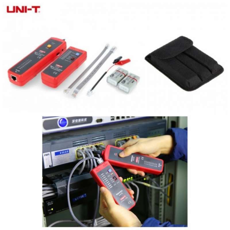Promo UNI-T UT682 Wire Tracker For RJ11 RJ45 - Alat Ukur Kabel LAN n ...