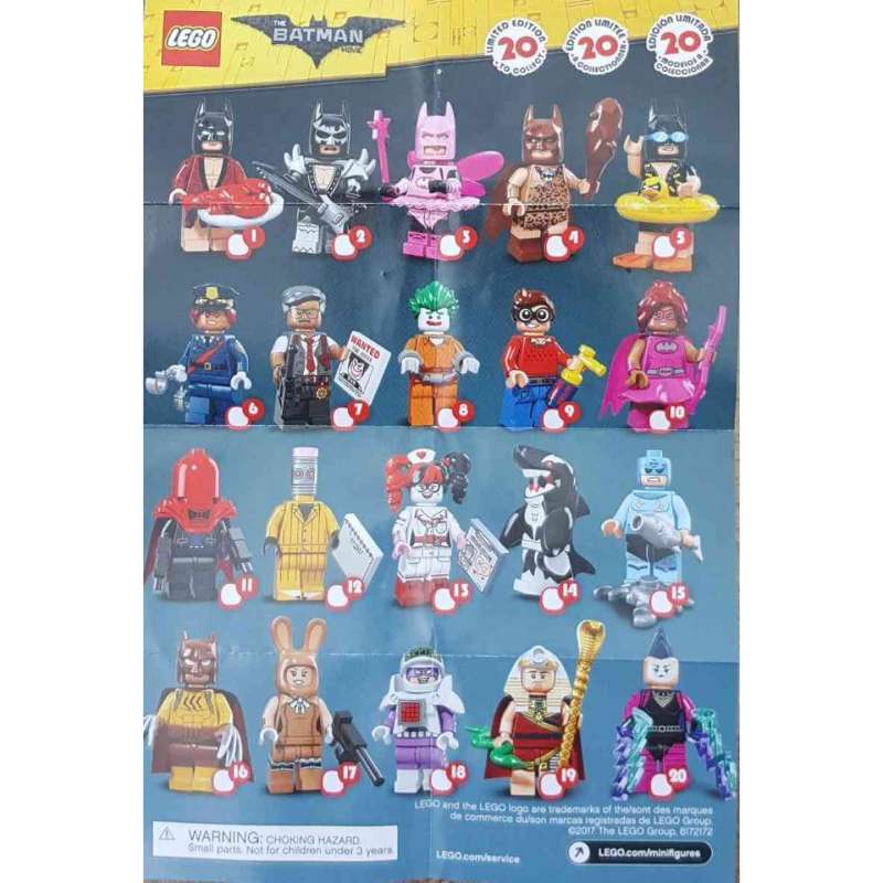 Jual Lego Minifigures The Batman Movie Series 1 Mime (71017) Di Seller ...