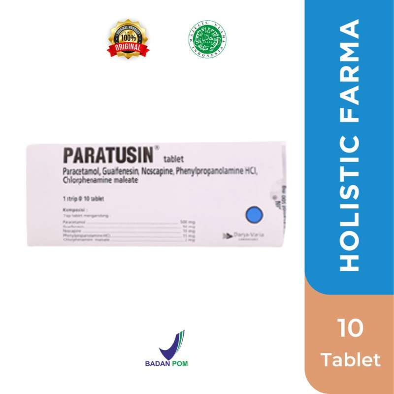 Jual Paratusin Strip Isi 10 Tablet Di Seller Apotek Holistic Farma ...
