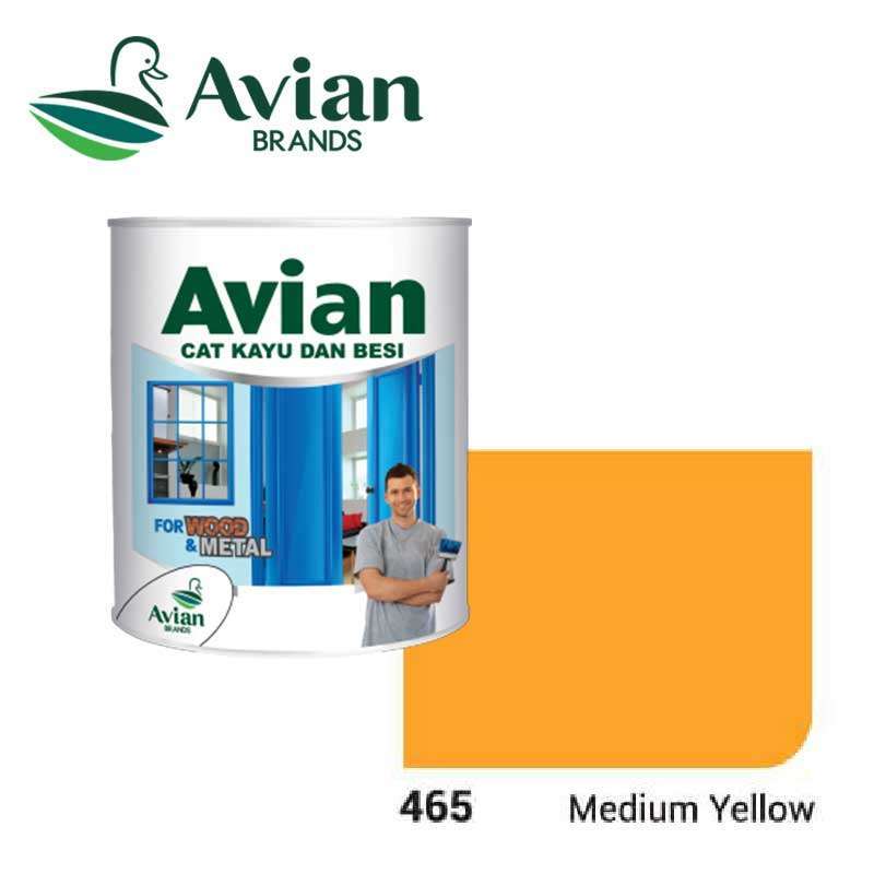 Jual Avian Cat Kayu Dan Besi 0.9 Liter - 465 Medium Yellow Di Seller TB ...