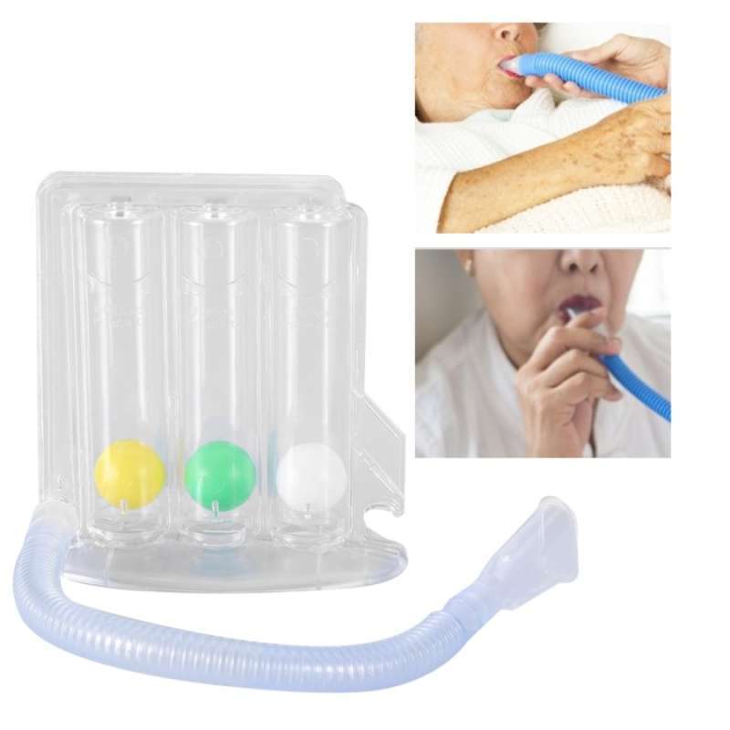 Jual Gratis Ongkir 3-Ball Deep Lung Breathing Exerciser Breath Exercise ...