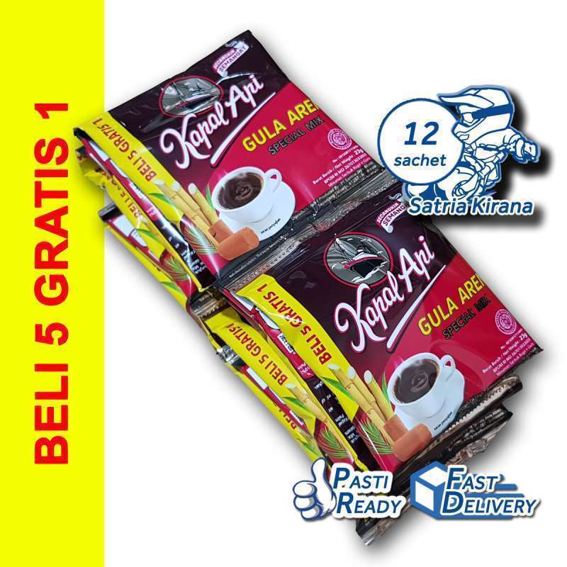 Jual Kapal Api Kopi Gula Aren Special Mix [23 Gr X 12 Sachet | Di ...