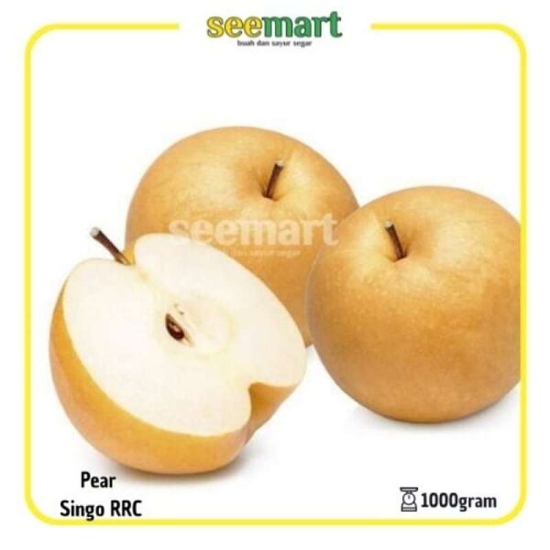 Jual Buah Pear Singo RRC 2 Pcs (1000-1100 Gram) | Bergaransi di Seller ...