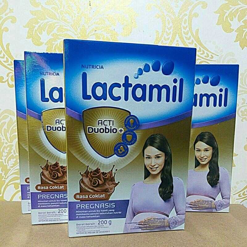 Jual Lactamil Pregnasis Rasa Coklat 200 Gr Susu Nutrisi Untuk Masa ...