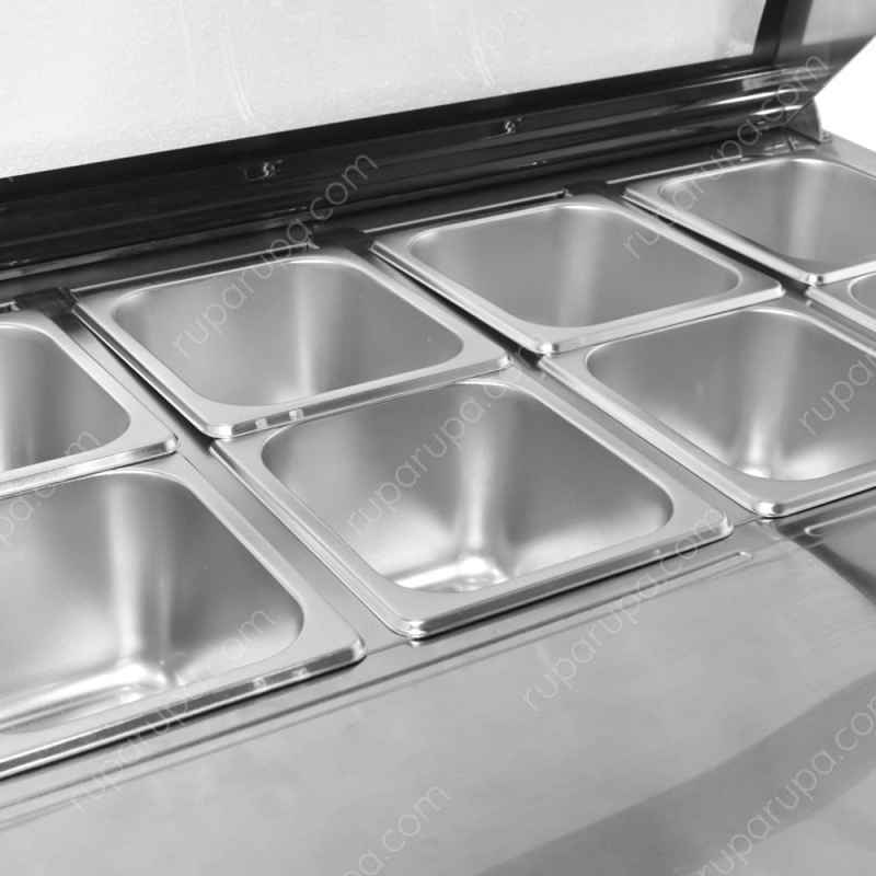 Jual Krisbow Krischef Salad Showcase Pendingin Makanan Dengan Tutup Di ...