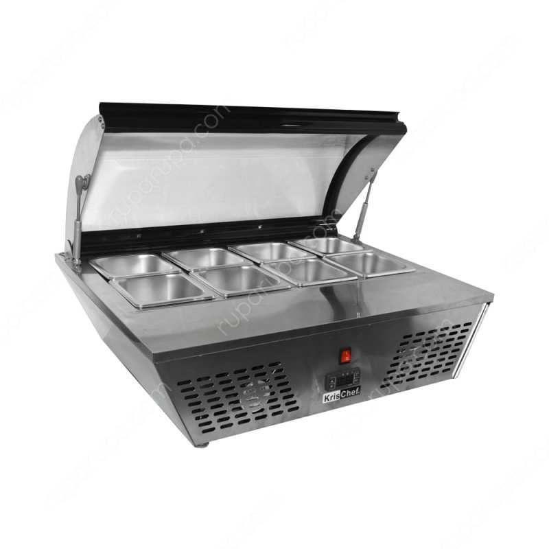 Jual Krisbow Krischef Salad Showcase Pendingin Makanan Dengan Tutup Di ...