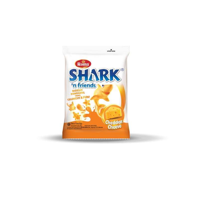 Jual Roma Shark N Friends Cheddar Cheese Di Seller Mayora Official ...