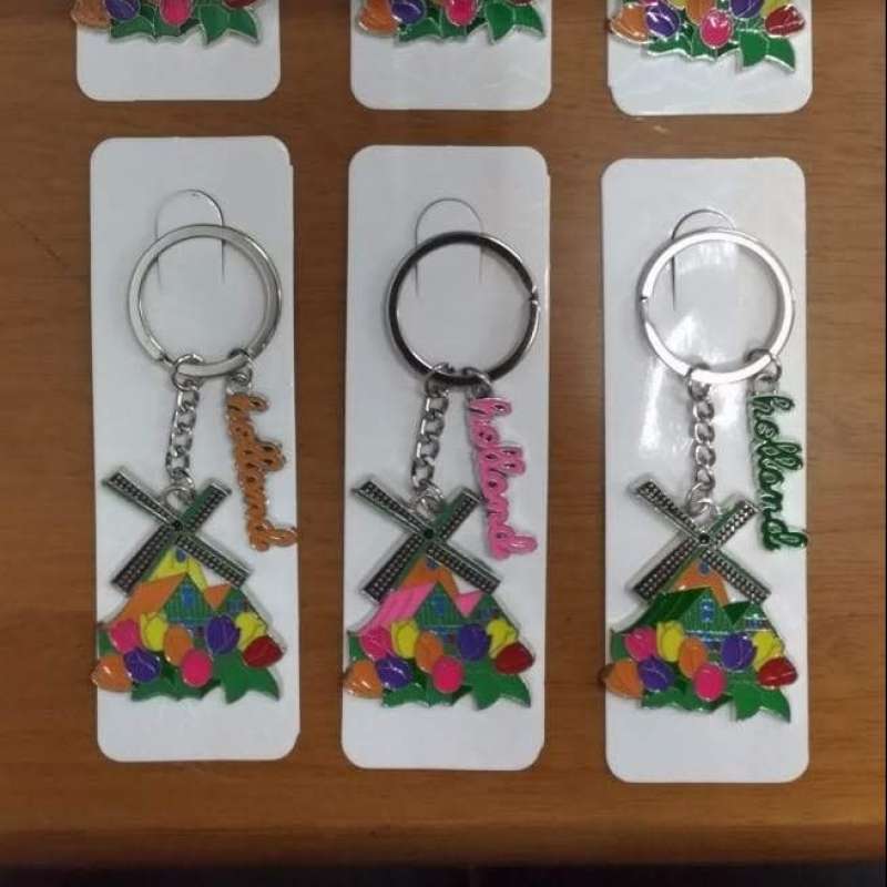 Promo Gantungan Kunci Keychain Key Chain Souvenir Negara Holland ...