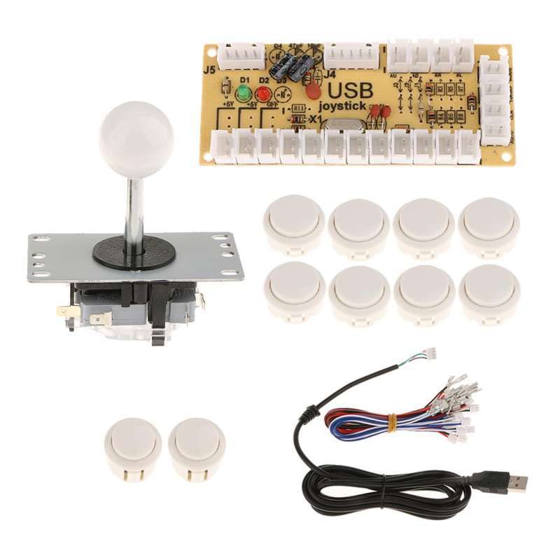 Jual Arcade DIY Kits USB Encoder with PC Joystick 5 Pin + 10 Push ...