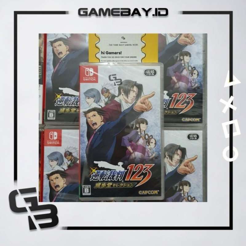 Jual Nintendo Switch Phoenix Wright Ace Attorney Trilogy Gyakuten ...