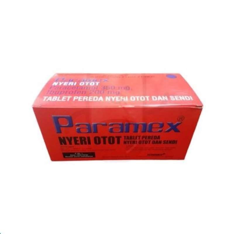 Jual PARAMEX NYERI OTOT BOX 100 TABLET di Seller Apotek MOSE - Apotek ...
