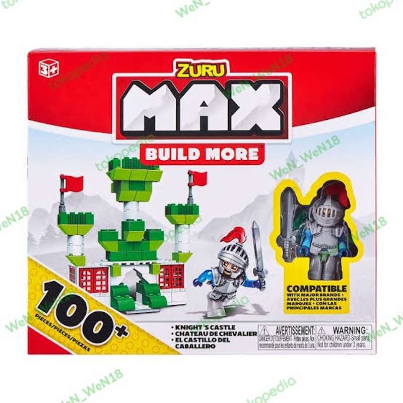 Jual Zuru Max Build More Knight's Castle 100 pcs di Seller WeN_WeN ...