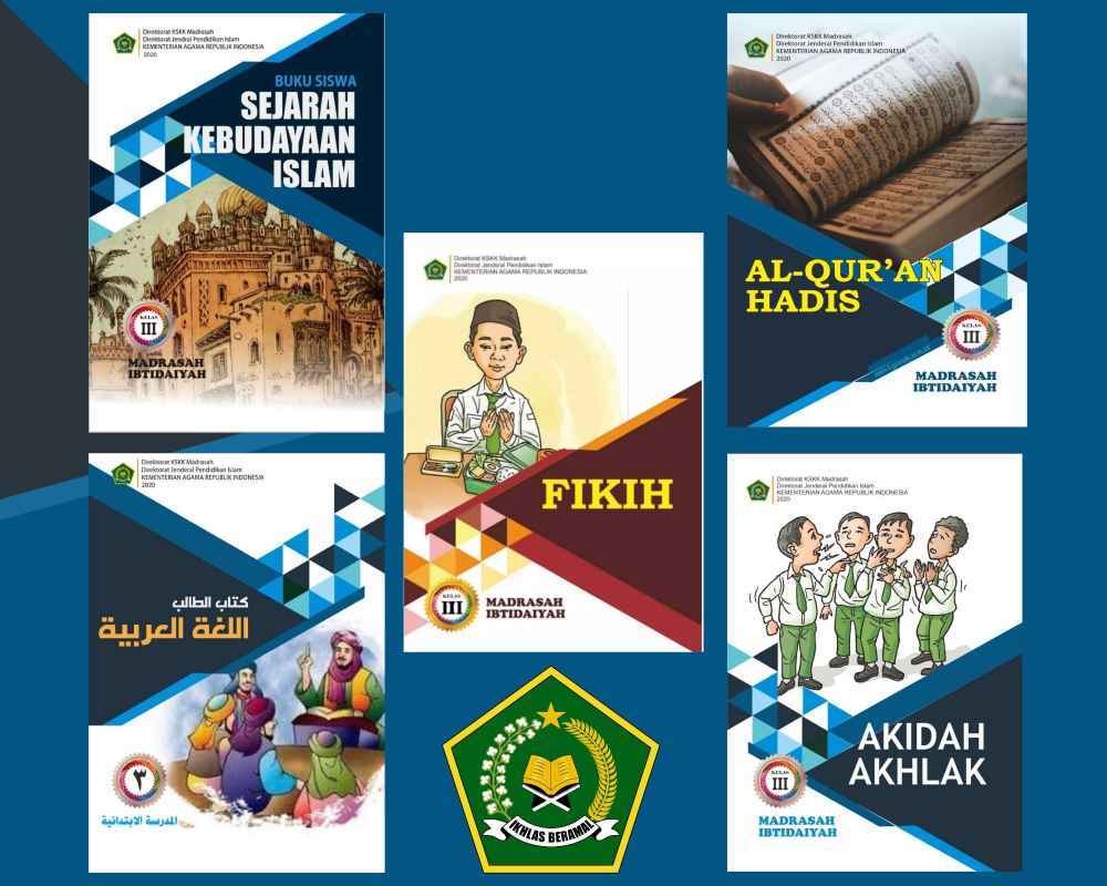 Promo BUKU SISWA KELAS 3 MADRASAH IBTIDAIYAH MI AKIDAH AKHLAK FIKIH BAHASA ARAB AL QURAN HADIS ...