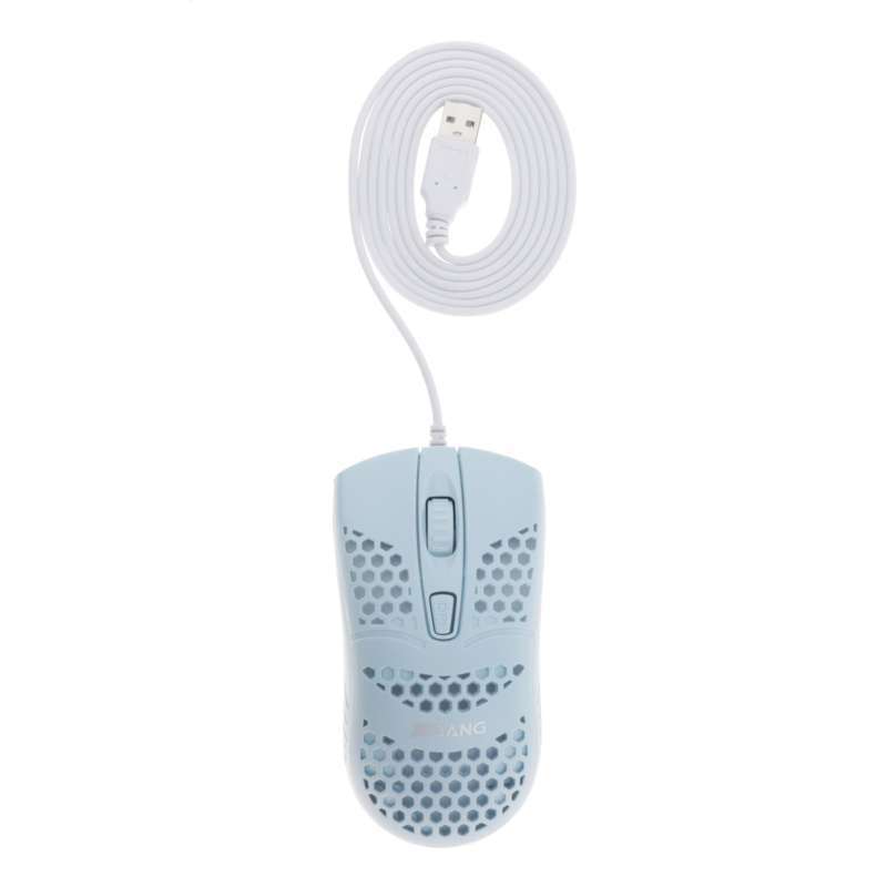 Jual USB Wired Game Mouse Hollow Hole Honeycomb Lightweight Computer ...