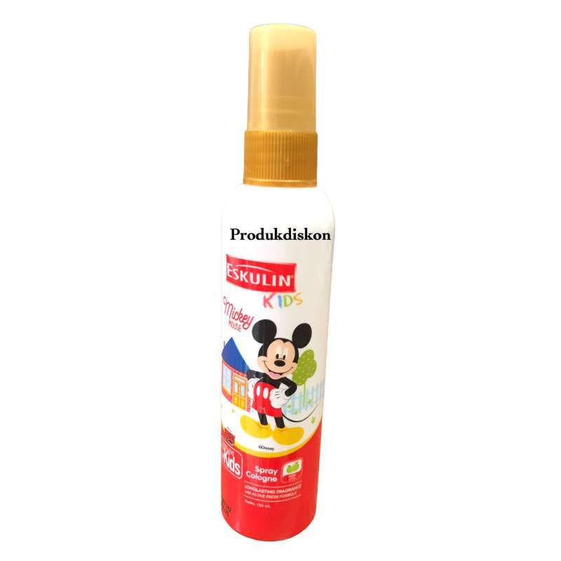 Promo ESKULIN Kids Spray Cologne 100ml Mickey Mouse Diskon 38% di ...