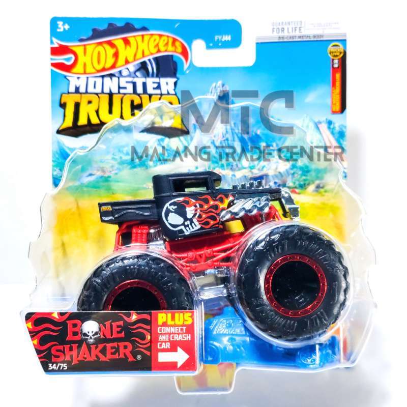 Jual Hot Wheels Monster Trucks Bone Shaker di Seller MTC Malang Trade ...