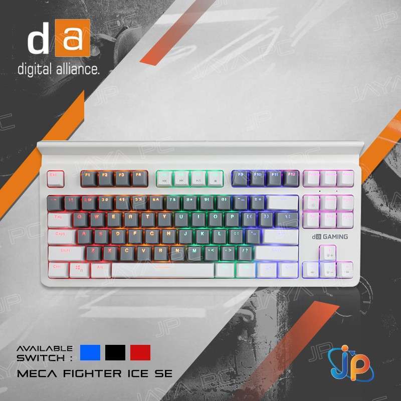 Jual Keyboard Gaming Mechanical Digital Alliance Meca Fighter Ice SE ...