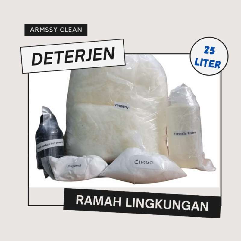 Promo Deterjen Paket Bahan Baku 25 Liter Diskon 15% Di Seller Armssy ...