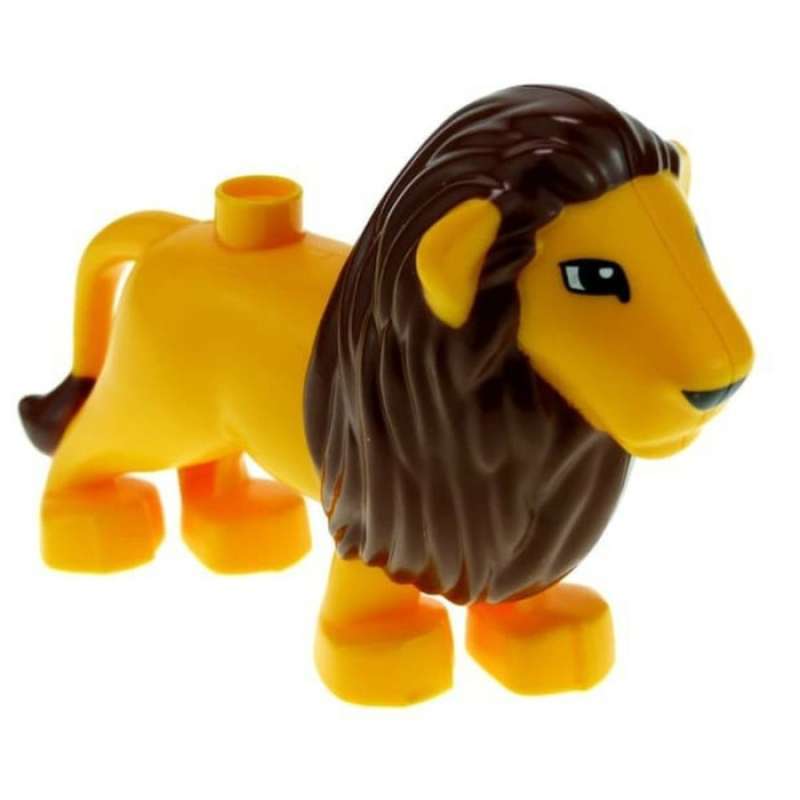 Jual Bricks Animal Minifigure Lion Singa Simba / Mufasa Binatang Zoo Di ...