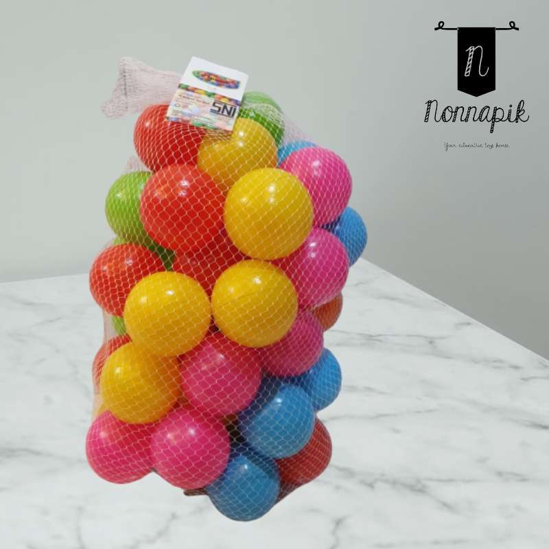 Jual Mandi Bola Warna Warni / Mandi Bola Plastik 50 Pcs Di Seller ...