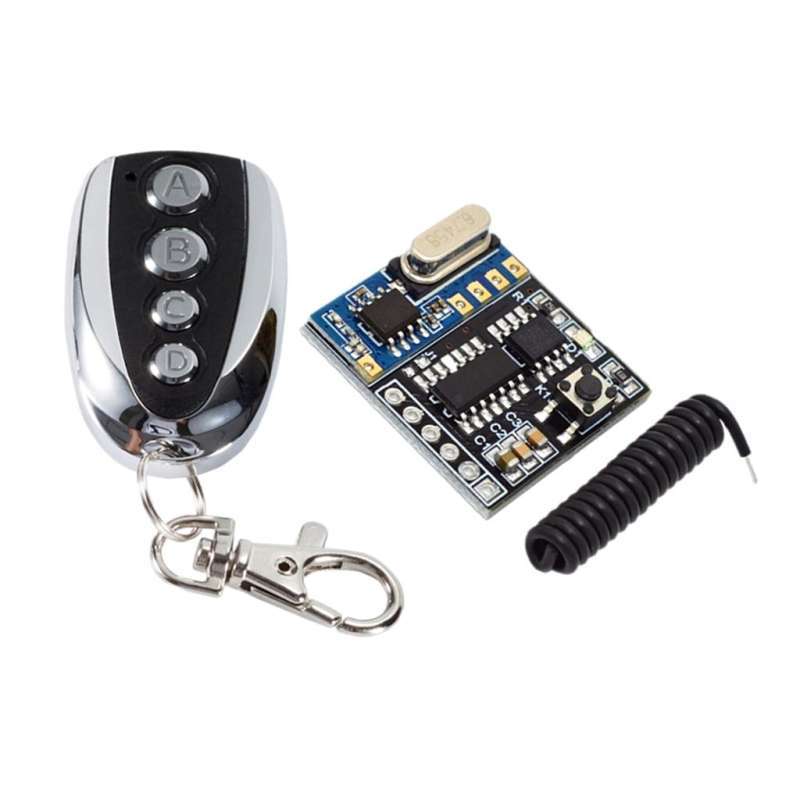 Jual DC 5V 4 Channels RF Relay Wireless Remote Control Light Switch ...