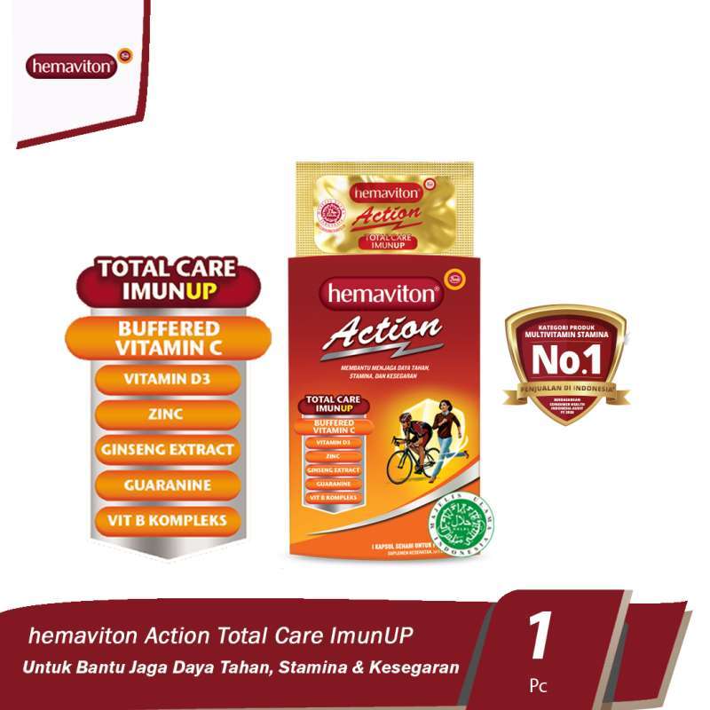 Promo Hemaviton Action (1 Strip 5 Kapsul) Diskon 17% Di Seller Blibli ...