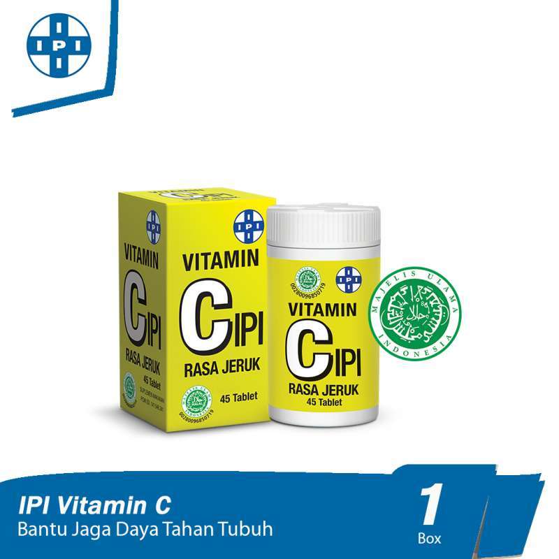 Promo Ipi Vitamin C (45 Tablet) Diskon 28% Di Seller Blibli.com ...
