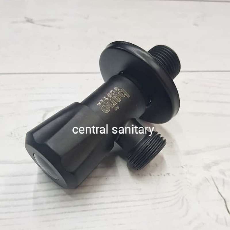 Jual STOP KRAN CLOSET HITAM BLACK KERAN SHOWER TOILET di Seller Nabati ...