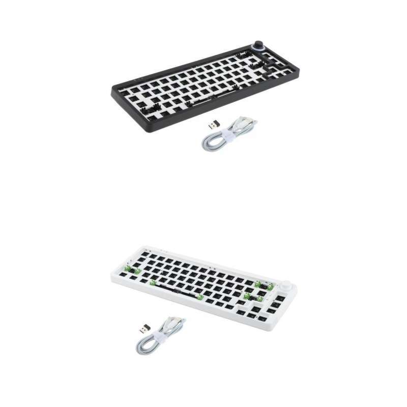 Jual 2pcs Hot Swap Gaming Mechanical Keyboard Kit Wireless Full Keys ...