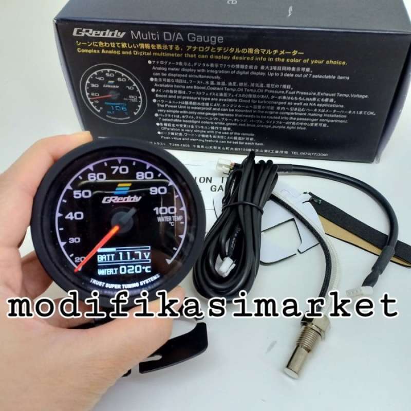 Promo Indikator Greddy Gauge Greedy Greddy Water Temperature High ...