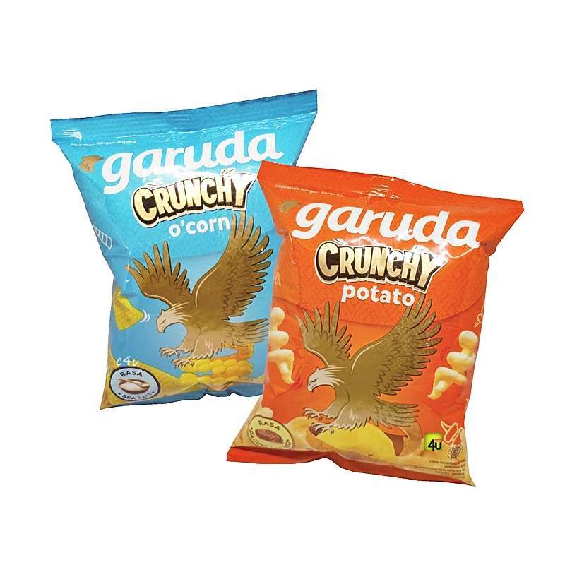Jual Garuda CRUNCHY - Snack Ekstrudat Kentang dan Jagung - Kemasan MINI ...