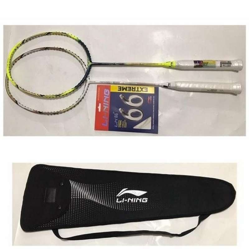 Promo Lining Aeronaut 9000 9000D Drive Raket Badminton Original - 9000 ...