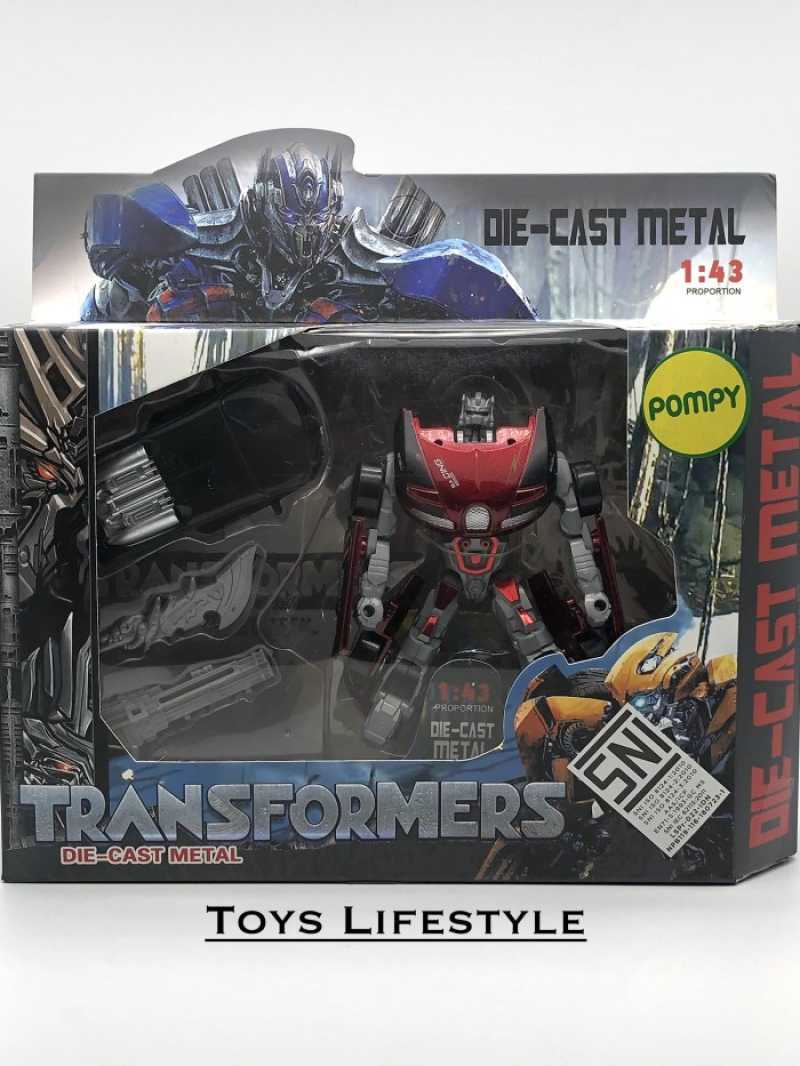 Jual Mainan Mobil Robot Transformers Bugatti Veyron Skala 1:43 (merah ...