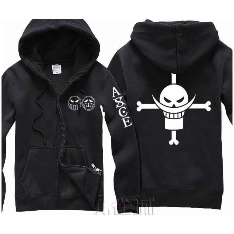 Jual Hoddie Zipper One Piece 2 - Hitam Di Seller Sari Dagang Jr ...