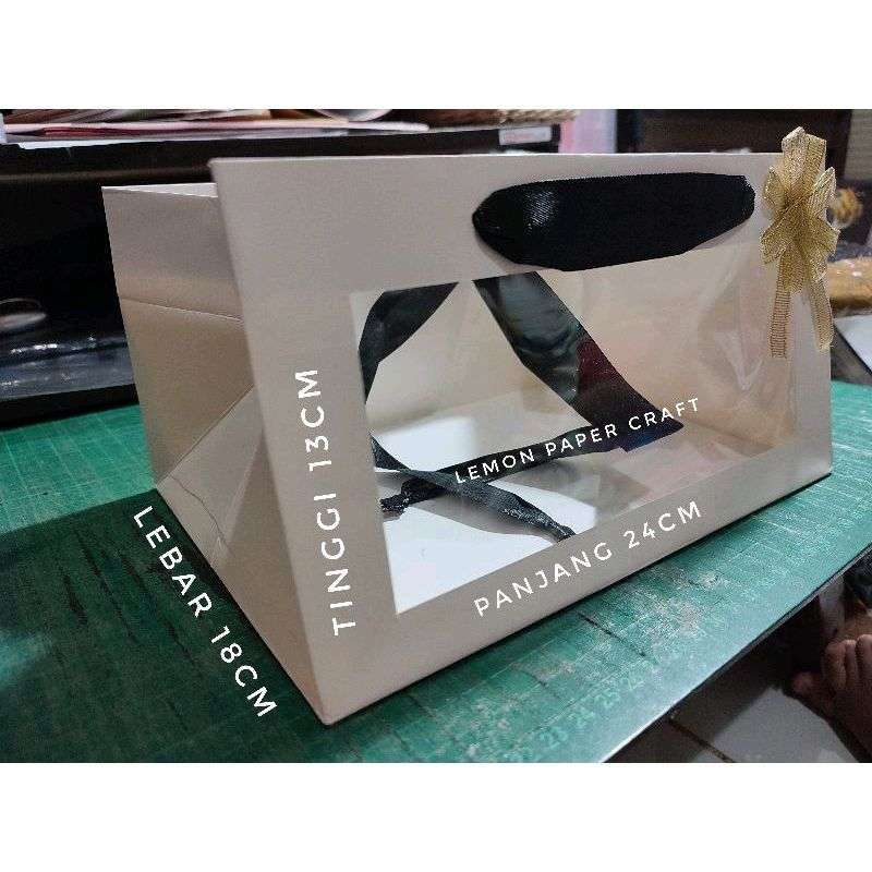 Jual Paperbag Mika Putih di Seller Lemon paper and craft - Medang-2 ...
